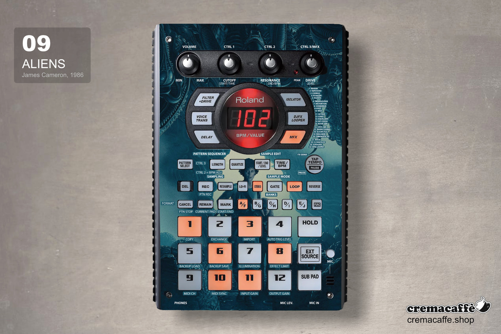 SP-404 SX/A Skins and Accessories – Cremacaffè Design